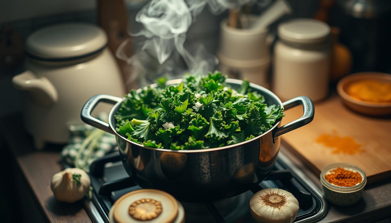 Vegetarisches Grünkohl Rezept für den Winter