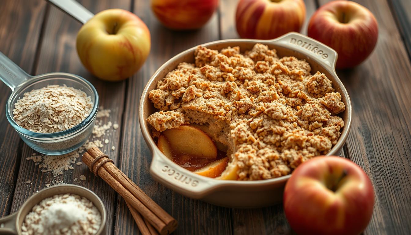 Einfaches Apfel-Crumble-Rezept – Schnell & Lecker