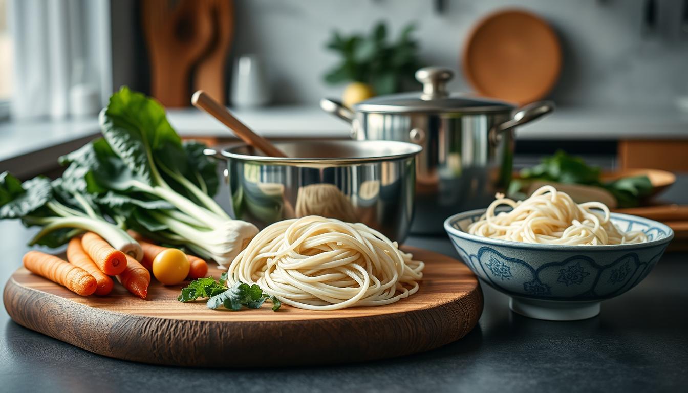 Elegantes Udon Noodles Rezept Vegetarisch Ebenbild